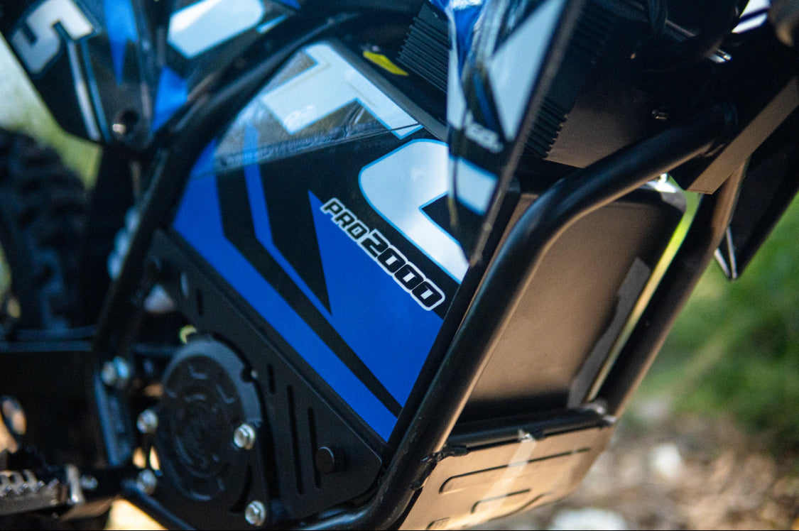 E-VOLT MOTOTEC PRO 2000 Electric Dirt Bike – Empire Accessories & Builds